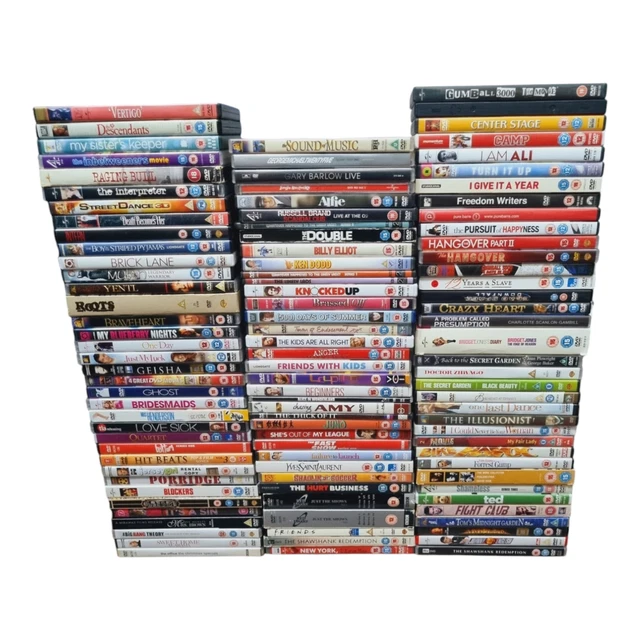 DVD'S JOB LOT Bundle Wholesale 108 Horror Thriller Comedy Kids TV Action Drama £30.00 - PicClick UK