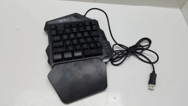 HYSO V100 EINHAND Gaming Tastatur RGB Backlit Links Hand Tragbare ...