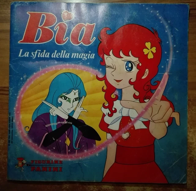 ALBUM DI FIGURINE BIA LA SFIDA DELLA MAGIA Panini 1981 semi completo ...