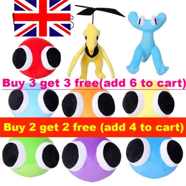 RAINBOW FRIENDS CHAPTER 2 Plush Toy Soft Stuffed Doll Roblox Kid Soft ...