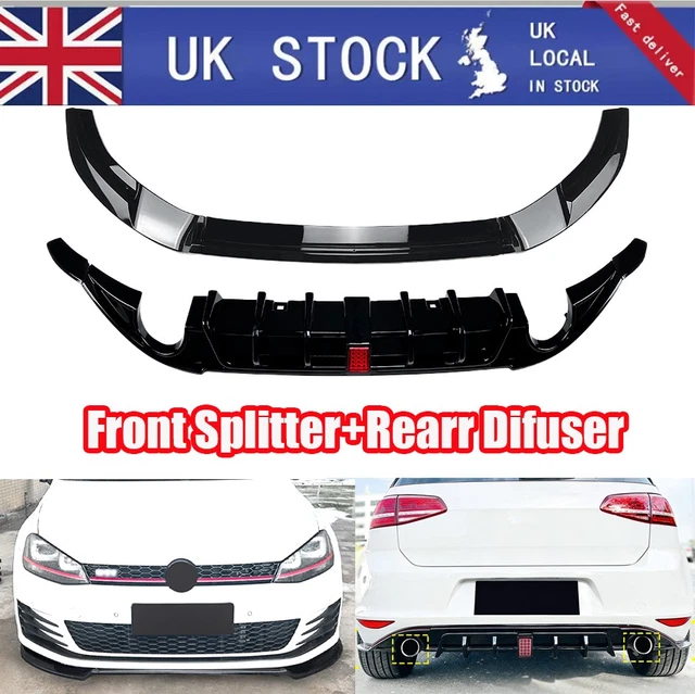 BODY KIT FOR VW Golf MK7 GTI GTD GTE 2013-2016 Rear Diffuser Front ...