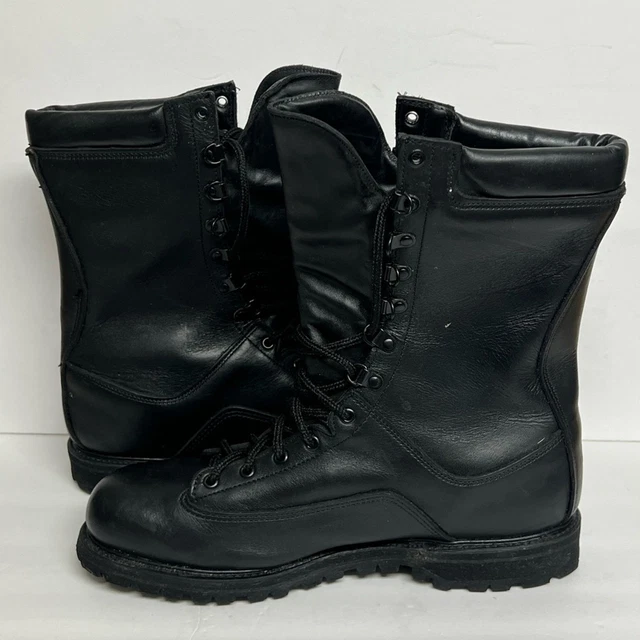 MATTERHORN MEN'S 10& 1949 Gore-Tex Military Combat Boots Black Leather ...