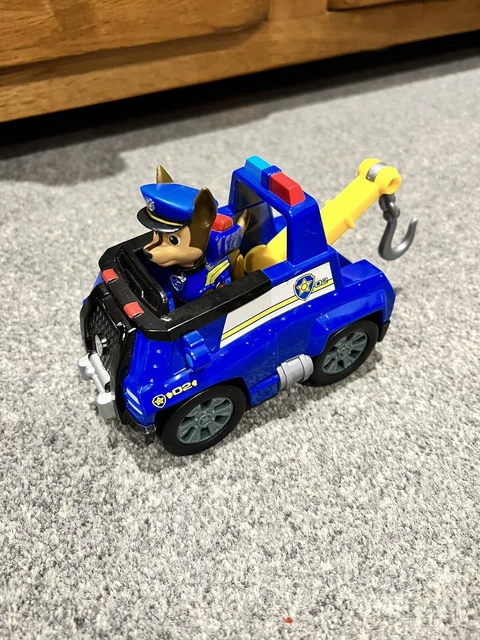 PAW PATROL RARE Chase Tow Truck Police Cruiser Vehicle & Tow Chase ...