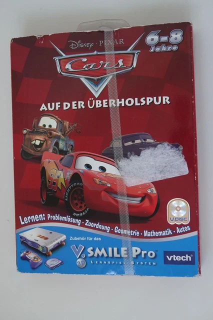VTECH - V. Smile Pro Lernspiel Disney CARS- Auf der Überholspur NEU EUR ...