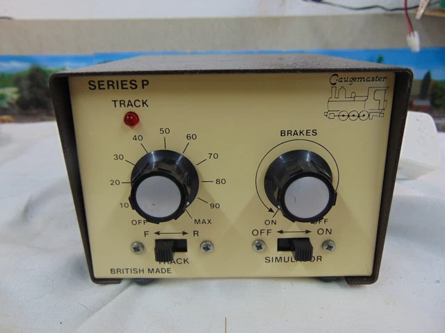 GAUGEMASTER SERIES P single track controller with brake simulation. £44 ...