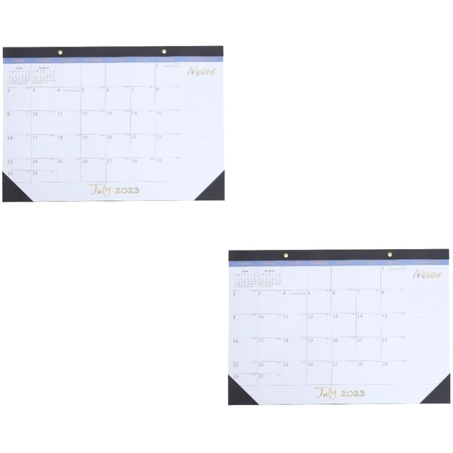 2 PCS DESKTOP Calendar Ornaments Countdown Calendars Office Decore £25. ...