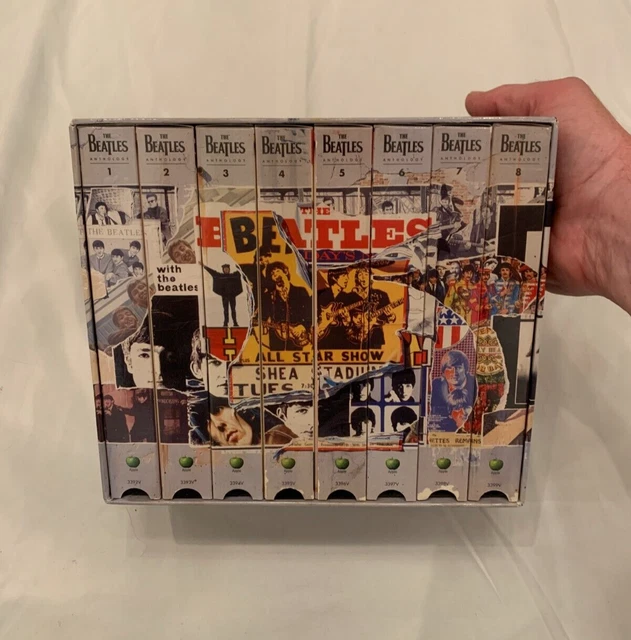 THE BEATLES ANTHOLOGY Box Set 8 VHS Video Tapes Complete Mint Lennon McCartney £15.67 - PicClick UK