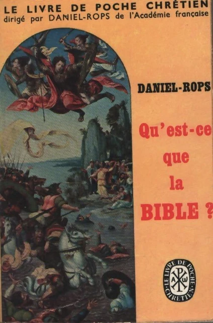 QU'EST-CE QUE LA bible ? - Henry Daniel-Rops - V1013566 EUR 10,49 ...