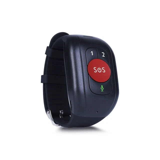 WATCH BRACELET 4G LTE Tracker Temperature Sensor SOS Urgent Call and ...