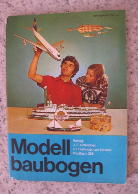 MODELLBAUBOGEN 1970 JFS Schreiber Modellbau Katalog Werbeheftchen EUR 2 ...