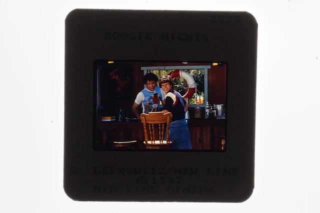 BOOGIE NIGHTS JOHN C. Reilly Marky Mark Wahlberg Film promo photo 35mm ...