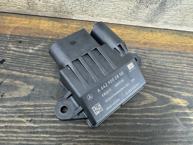 GENUINE MERCEDES-BENZ OM642 V6 Glow Plug Control Unit A6429002800/Relay ...