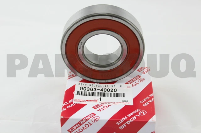 9036340071 ROULEMENT TOYOTA Authentique (Pour Arbre Essieu Arrière), Rh ...