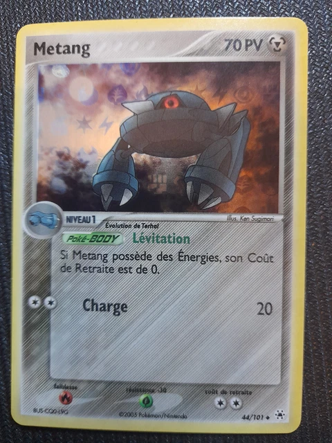 CARTE POKÉMON METANG - REVERSE - 44/101 - EX Légendes Oubliés - FR EUR 36,90 - PicClick FR