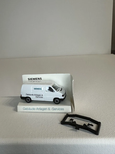 2 X HERPA VW T4 Box ""Siemens Gebäude-Anlagen & Services"" 1:87 /H17707 ...