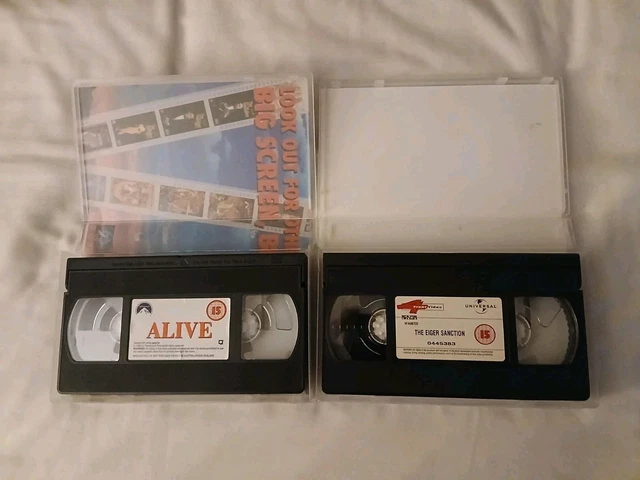 ALIVE AND THE Eiger sanction on VHS £5.45 - PicClick UK