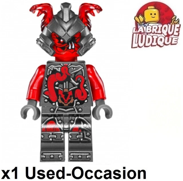 LEGO FIGURE MINIFIG Ninjago Slackjaw Snake Snake Helmet Helmet njo275 ...