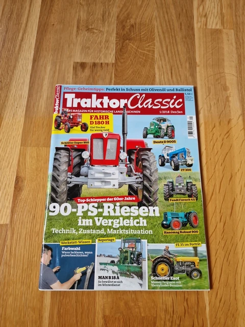 TRAKTOR CLASSIC AUSGABE 01/2018 EUR 2,99 - PicClick DE