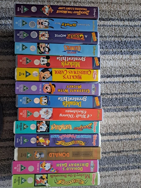 WALT DISNEY VHS bundle. Includes 14 VHS. Original Casing. £6.00 ...