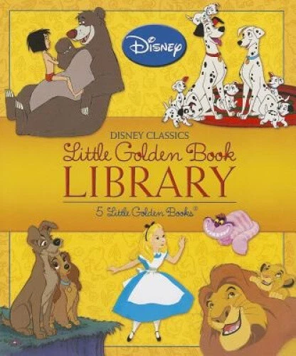 DISNEY CLASSICS LITTLE Golden Book Library (Disney Classic): Lady and ...