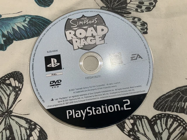 THE SIMPSONS ROAD Rage PS2 Disc Only PlayStation 2 Sony £3.95 - PicClick UK