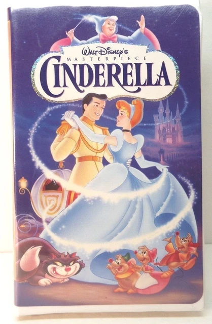 CINDERELLA VHS CLAMSHELL, 1995 Walt Disney's Masterpiece, Great Family ...