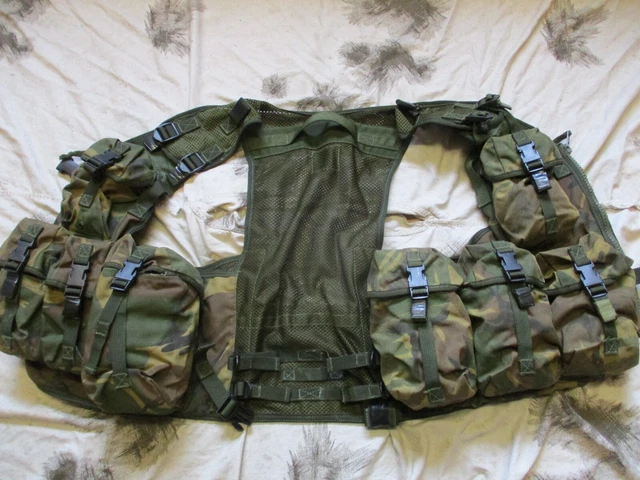 UK DPM CAMO PLCE OPS CTR CHEST WEBBING GP WAISTCOAT LBV VEST LBE sas ...
