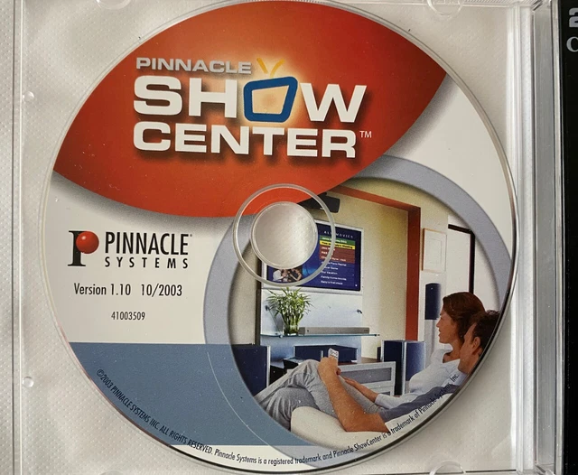 PINACLE SHOW CENTRE: 2 Cd-Rom´S Version 1.10 & V.1.51 EUR 15,13 ...