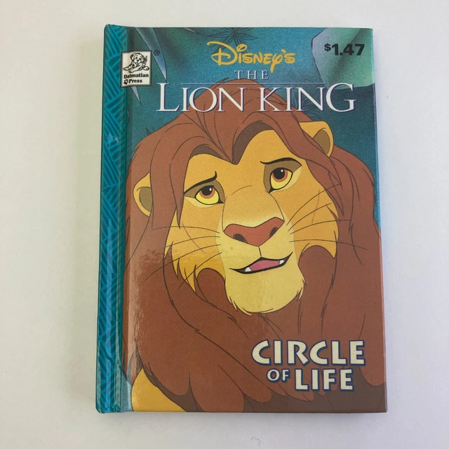 2001 DISNEY'S THE Lion King Circle of Life Dalmation Press Mini Book $5 ...