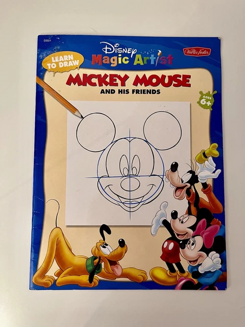LEARN TO DRAW Mickey Mouse & His Friends - Disney Magic Artist Walter ...