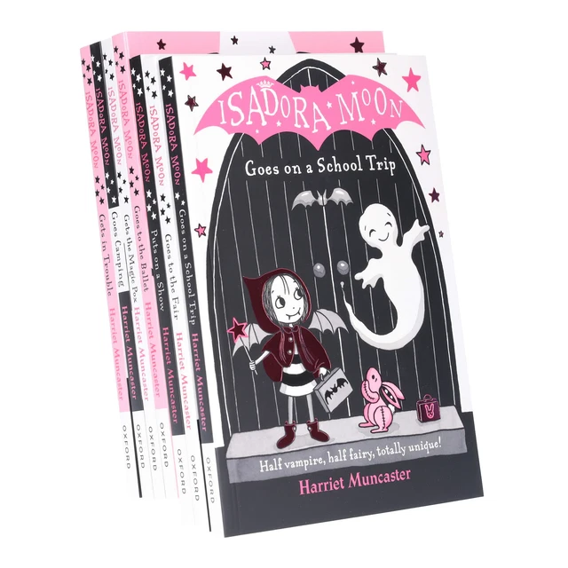 ISADORA MOON BY Harriet Muncaster 7 Books Collection Set - Ages 7 ...