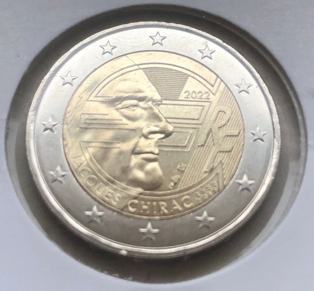 FRANCIA 2022 JACQUES CHIRAC MONETA COMMEMORATIVA 2 EURO NUOVA FDC in ... FRANCIA 2022 JACQUES CHIRAC MONETA COMMEMORATIVA 2 EURO NUOVA FDC in ...