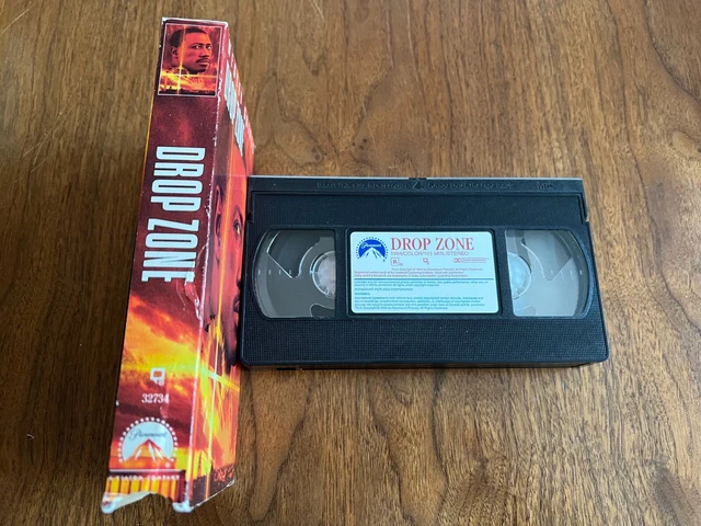DROP ZONE (1994) Paramount Video VHS Wesley Snipes Action Thriller Skydiving $3.99 - PicClick CA