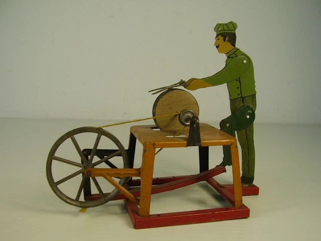ANTIQUE STEAM ENGINES drive model scissor grinder Arnold before 1945 £ ...