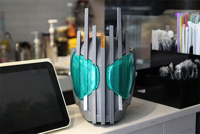 KAMEN RIDER MASKED Rider Decade 3D Printed Helmet Gray Mold Cosplay ...