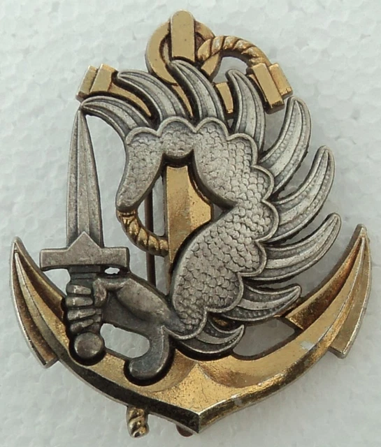 INSIGNE DE BÉRET parachutiste infanterie de marine RPIMA Delsart EUR 8 ...
