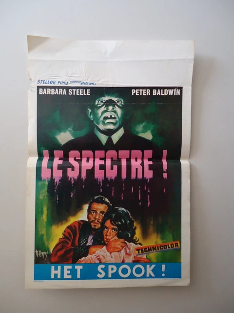 BARBARA STEELE/LE SPECTRE/AFFICHE belge EUR 9,99 - PicClick FR