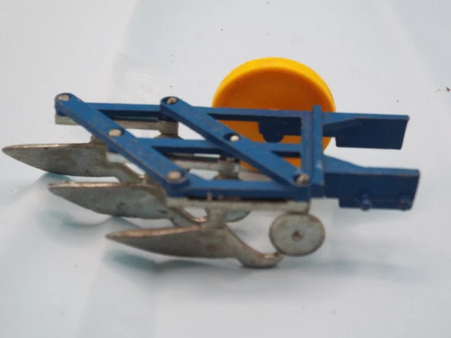 BRITAINS VINTAGE 3 furrow Ransoms plough b2 £4.37 - PicClick UK