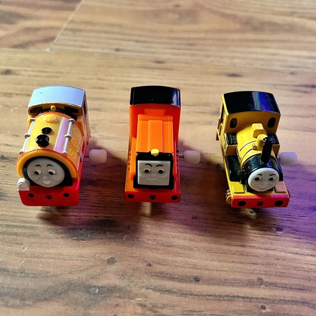 THOMAS THE TANK Engine & Friends Ben, Duncan & Rusty Wind Up Trains £2. ...