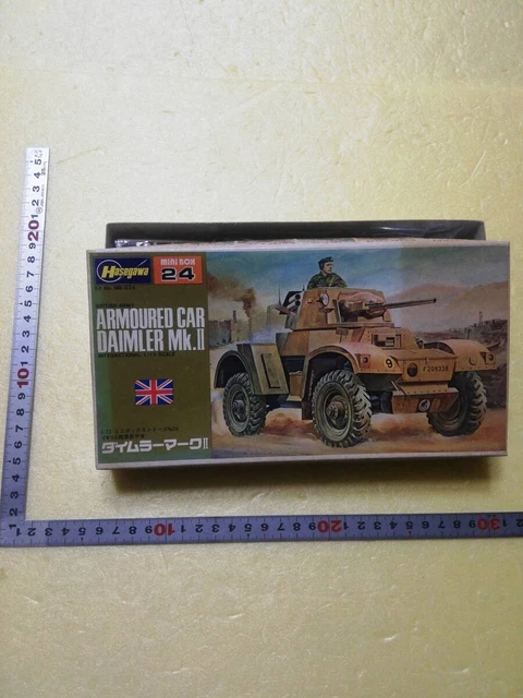 1/72 HASEGAWA DAIMLER Mark II British Armored Car unmontiert EUR 92,09 ...