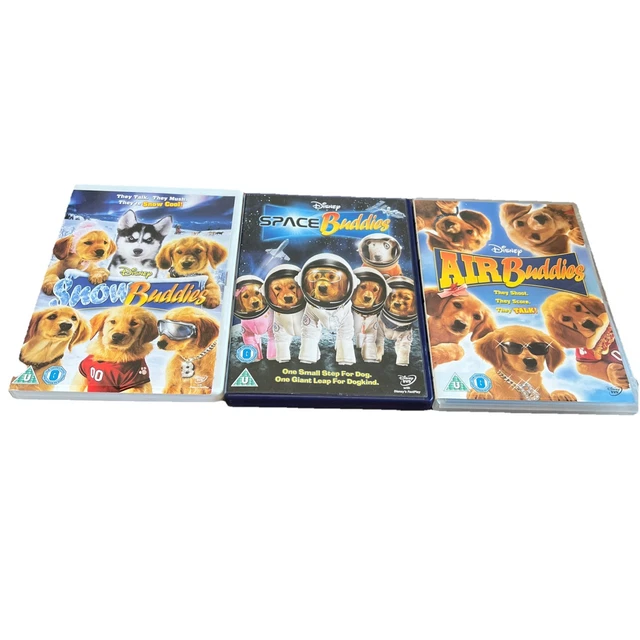 DISNEY BUDDIES BUNDLE Space, Air, Snow Buddies DVD Children's Vgc £9.90 ...