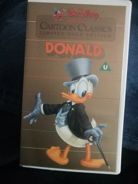DISNEY VHS VIDEO Donald Limited Gold Edition £14.19 - PicClick UK