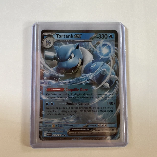 CARTE POKÉMON TORTANK Ex 009/165 Ecarlate et Violet 151 FR Neuve EUR 6 ...