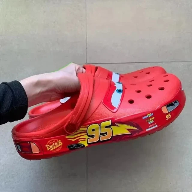 CROCS LIGHTNING MCQUEEN Classic Clogs Cars Disney Pixar All Size NEW NO ...