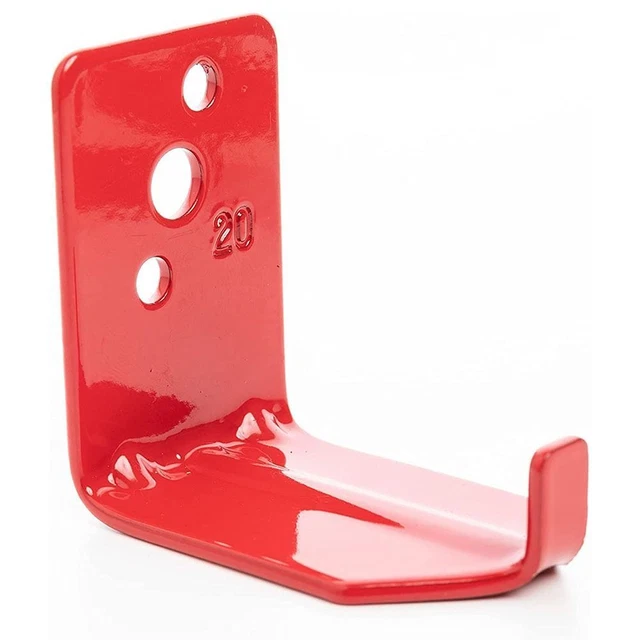 L SHAPE FIRE Extinguisher Mount Wall Hanger Extinguishers Bracket Wall ...