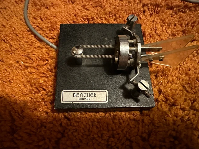 BENCHER BY-1 HAM Radio Morse Code Telegraph Key Paddle CW Iambic $70.00 ...