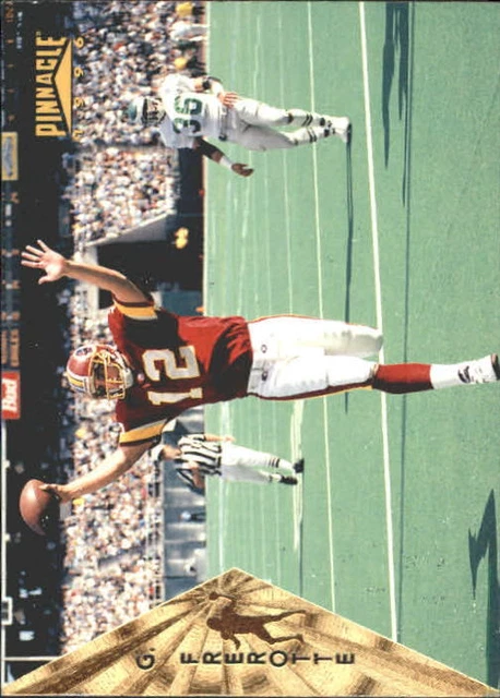 1996 PINNACLE FOOTBALL Card #77 Gus Frerotte EUR 1,87 - PicClick FR