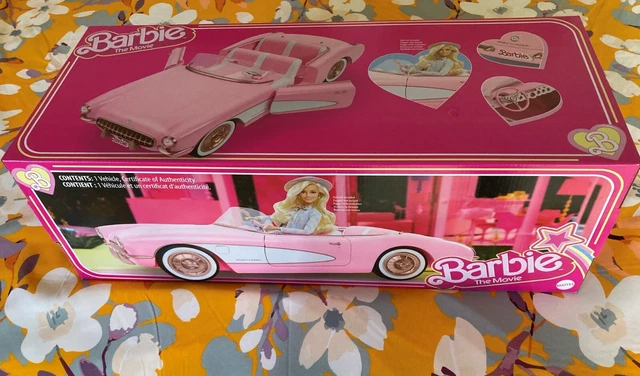 BARBIE THE MOVIE, Margot Robbie, Chevrolet Pink Car Mattel 2023 ...
