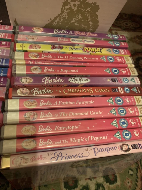 BARBIE COMPLETE CLASSIC Movie/Film Collection 26 Disc BoxSet Disney Blu ...