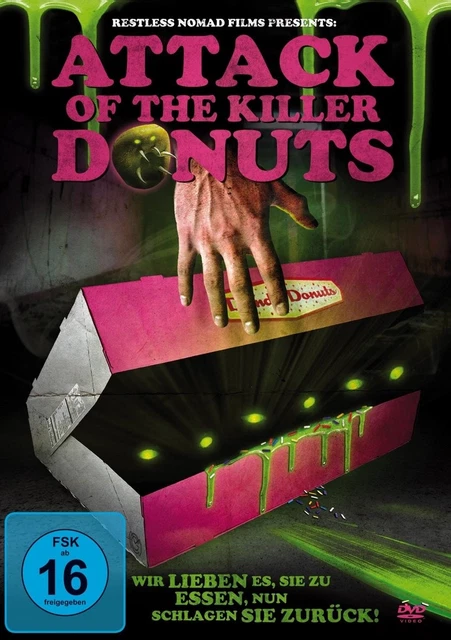 ATTACK OF THE Killer Donuts (DVD) Howell C.Thomas Burns Fredrick ...